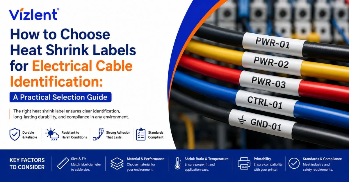 Best Heat Shrink Labels for Electrical Cable Identification